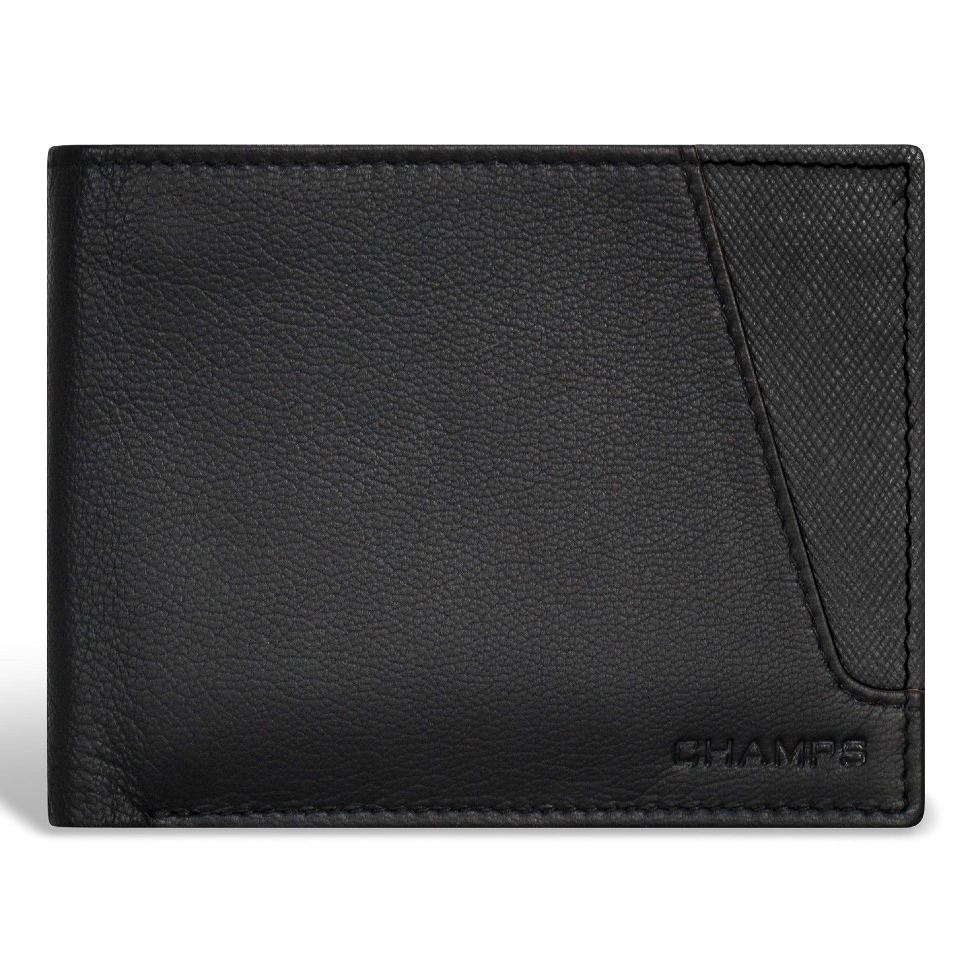 Iconic / Leather Center Wing Wallet – Bentley