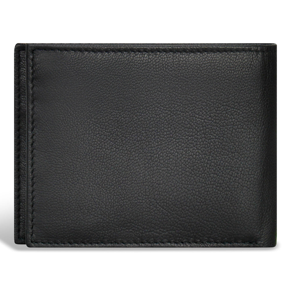 Iconic / Leather Center Wing Wallet – Bentley